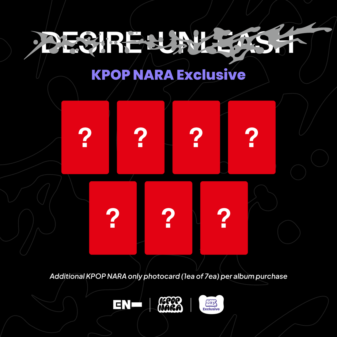 ENHYPEN - DESIRE : UNLEASH (PHOTOBOOK) [KPOP NARA EXCLUSIVE] [US] – Kpop Nara