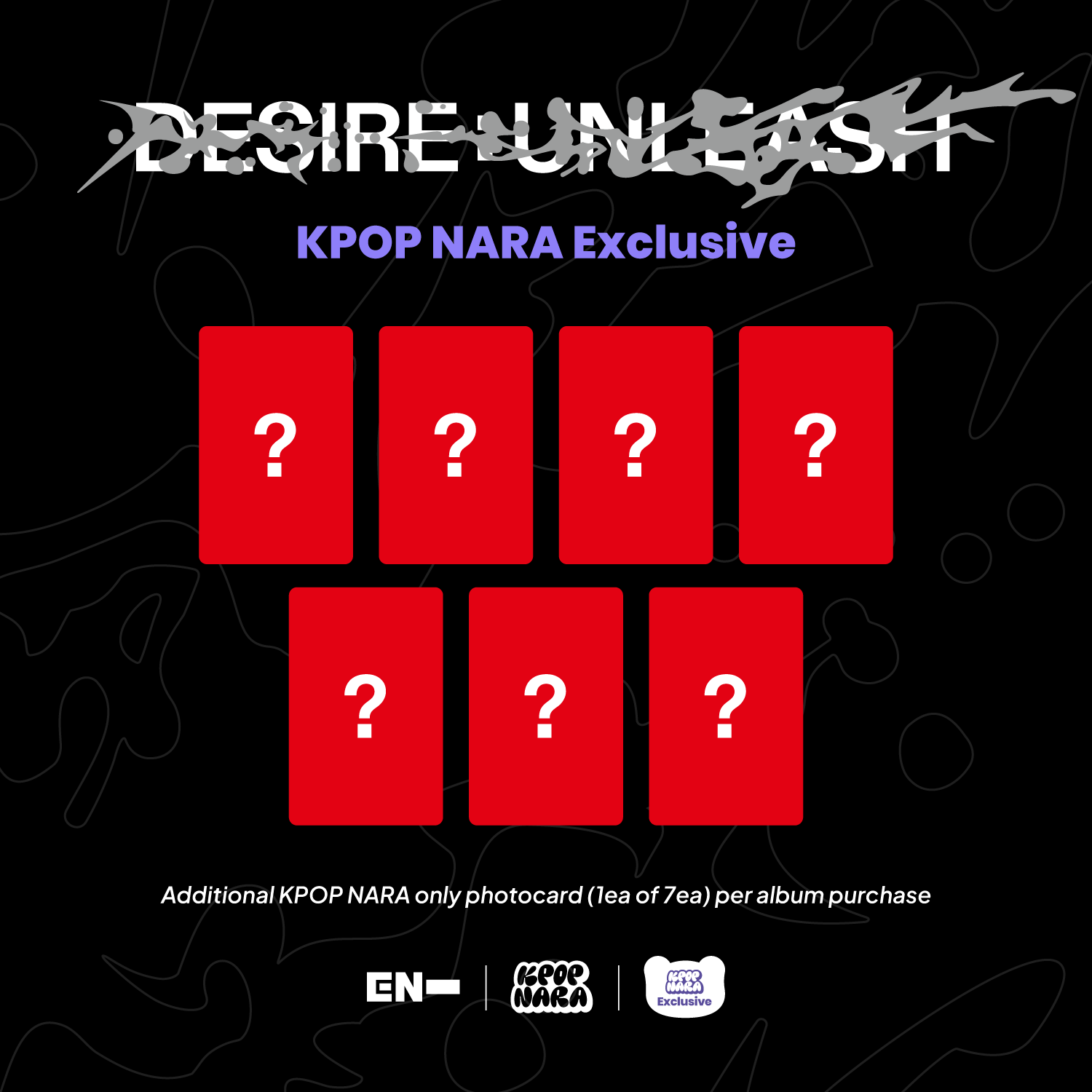 ENHYPEN - DESIRE : UNLEASH (PHOTOBOOK) [KPOP NARA EXCLUSIVE] [US] – Kpop Nara