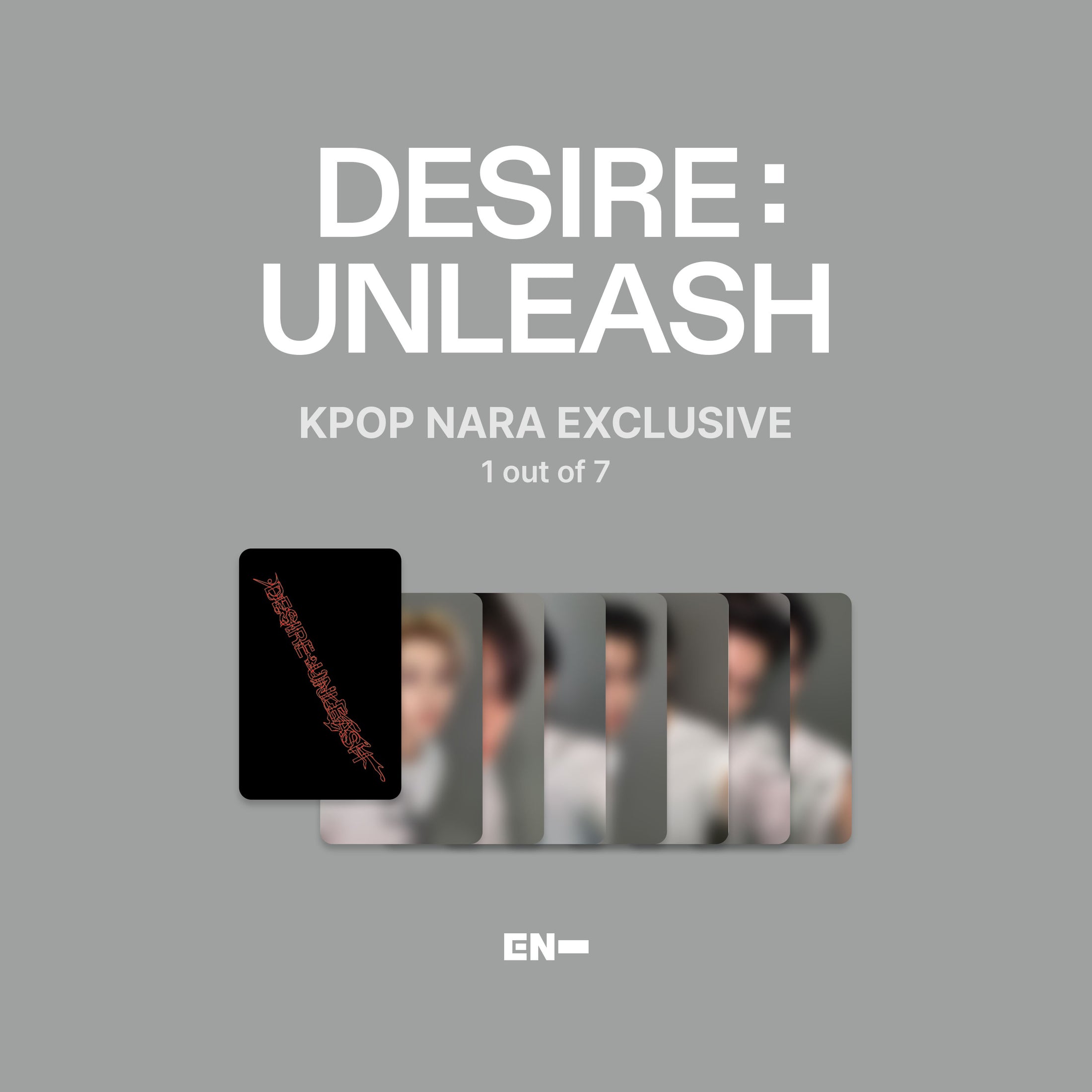 ENHYPEN - DESIRE : UNLEASH (ENGENE Ver.) [KPOP NARA EXCLUSIVE] [US] – Kpop Nara