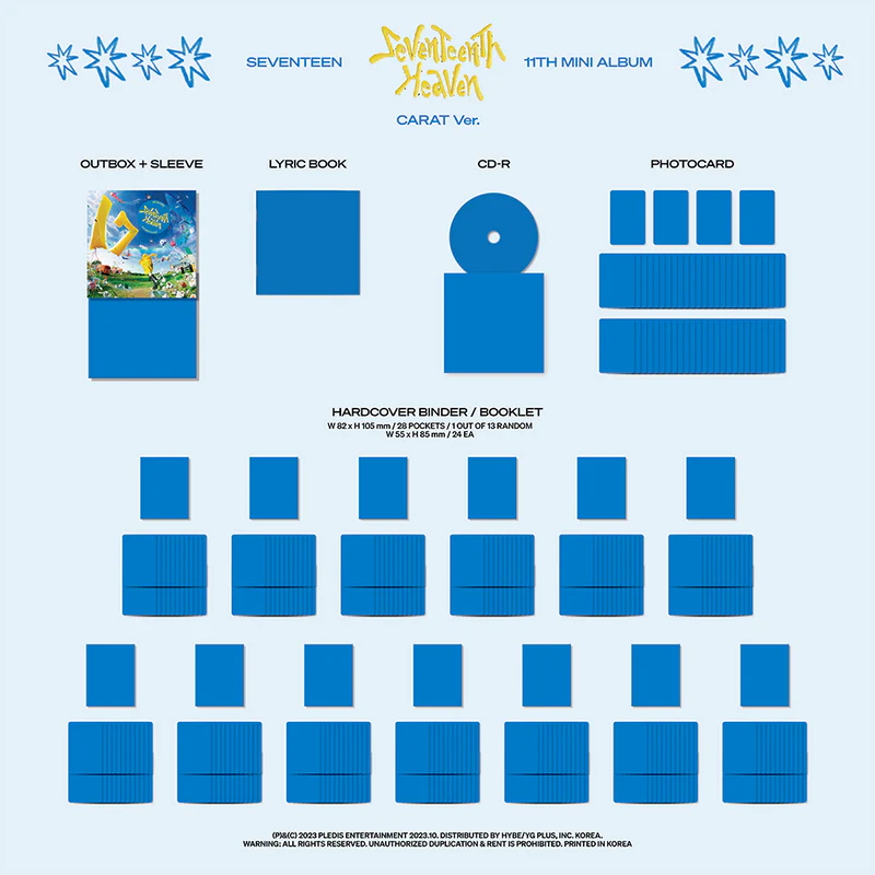 SEVENTEEN - SEVENTEENTH HEAVEN [CARAT VER.] – Kpop Nara